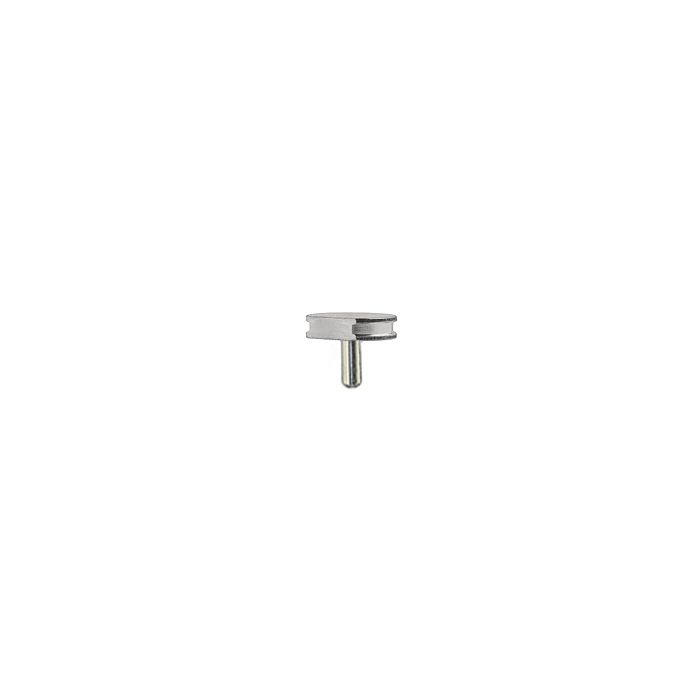SEM pin stub ш12.7 diameter top, with flat, standard pin, aluminium ...