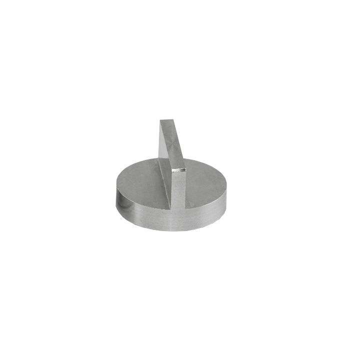 JEOL ш25x16mm angled SEM sample stub with double 90 degree, aluminium ...