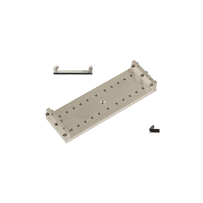EM-Tec V120 versatile vise clamp sample holder for up to 120mm, M4 ...