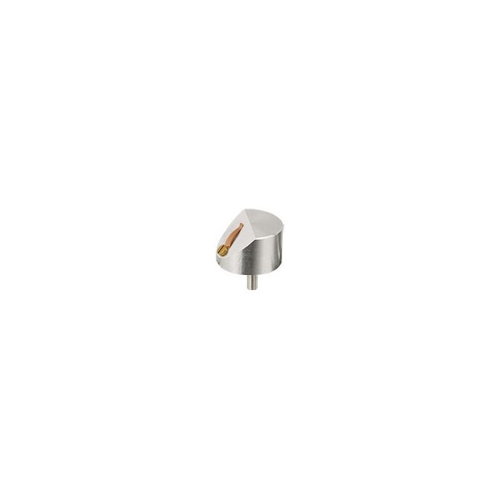 EM-Tec S-Clip sample holder with 1xS-Clip 45 on 25.4mm pin stub ...