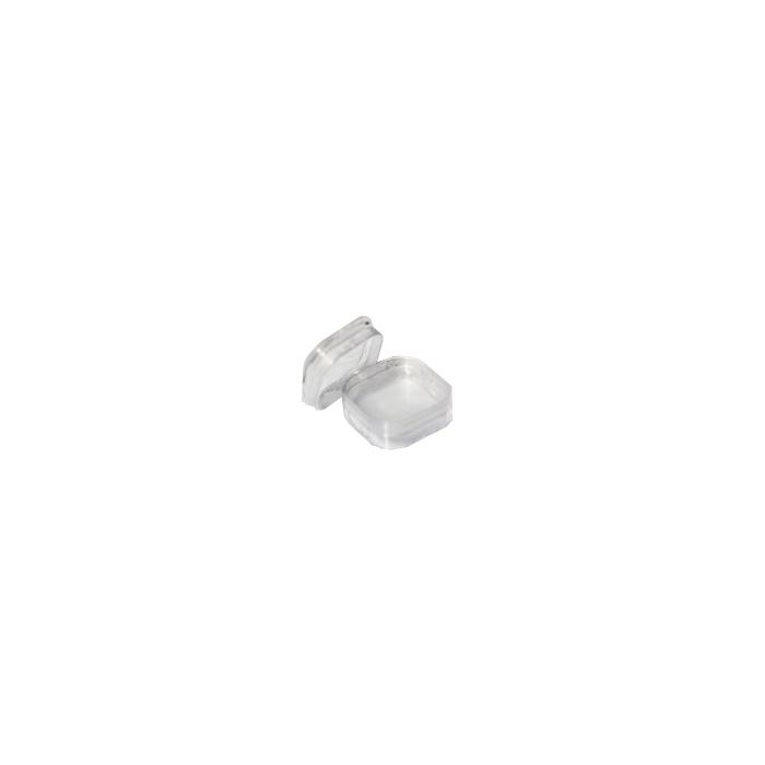 Micro-Tec M15 clear plastic membrane box, 38x38x17mm — Microscopy Solutions