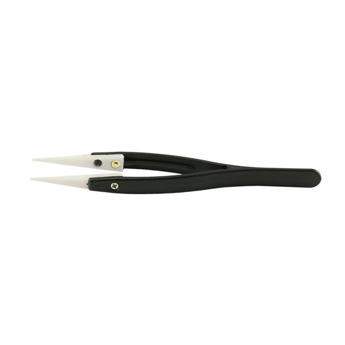 Value-Tec 3.ZTP ceramic tips tweezers, plastic handle, sharp pointed ...