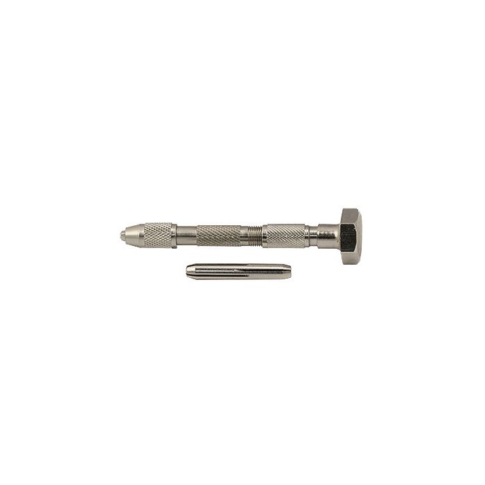 Value-Tec PV4 swivel head wide range pin vise, two dual sided collets ...